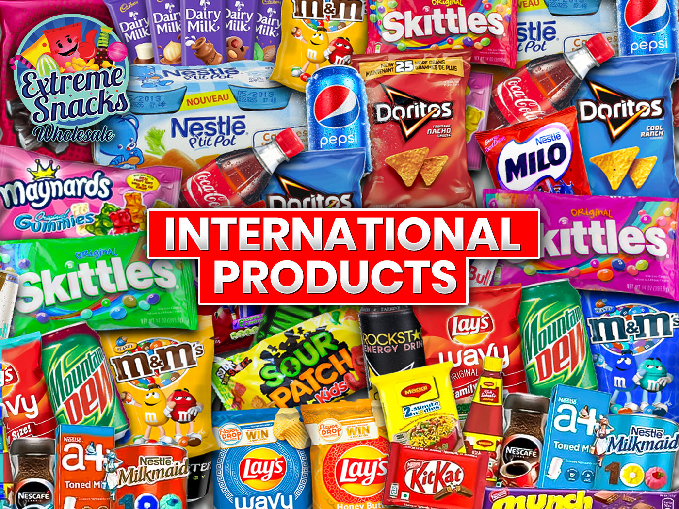 Wholesale Snacks, Candy & Beverages | Extreme Snacks Wholesale