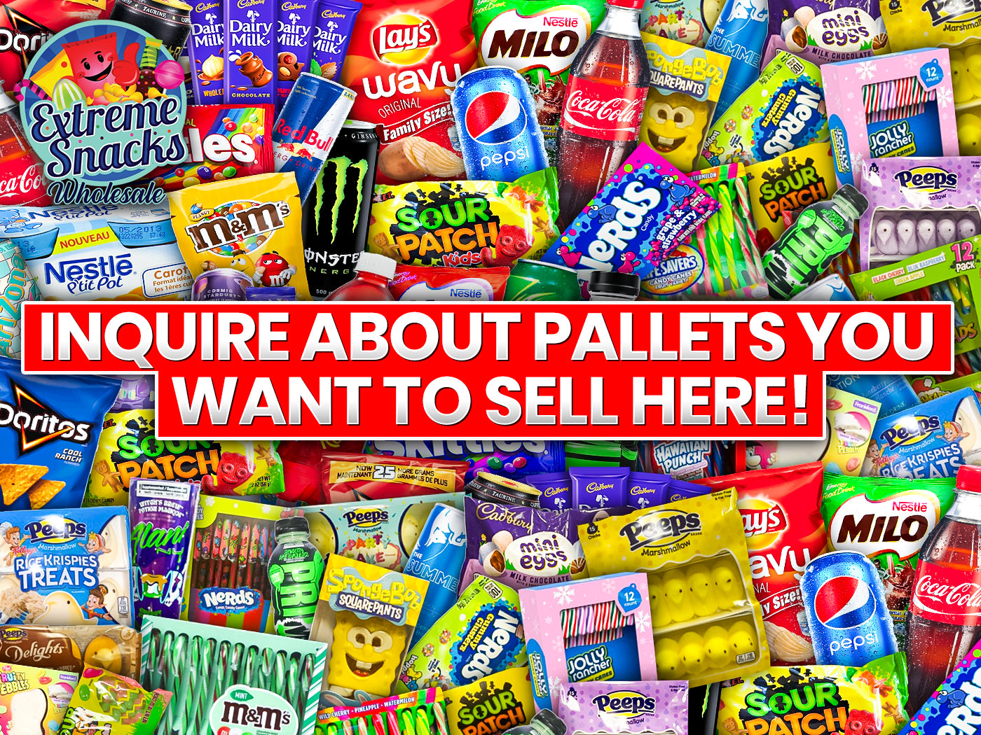Wholesale Snacks, Candy & Beverages | Extreme Snacks Wholesale